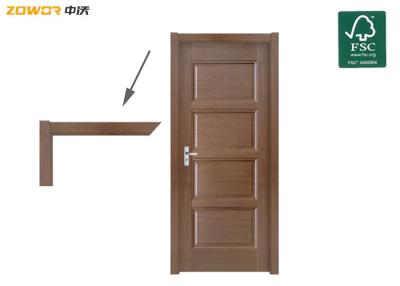 Cina Il centro solido dell'appartamento che scolpisce tipo porta di legno di quercia del fono assorbente in vendita