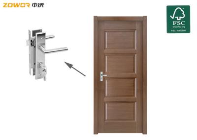Cina Il centro solido dell'appartamento che scolpisce tipo porta di legno di quercia del fono assorbente in vendita