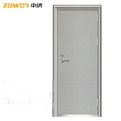 China Swing Galvanized Leaf 0.8mm Steel Emergency Exit Doors for sale