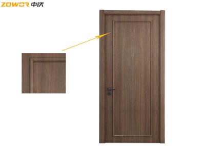 Cina porta di legno normale a livello del MDF del centro solido finita PVC di 40mm in vendita