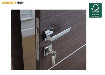 Cina Porte antincendio di legno stimate 45mm del PVC spesso di rivestimento HDF in vendita