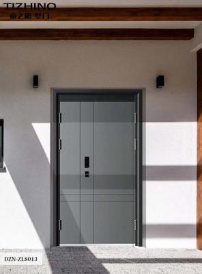 Cina Progettazione di lusso d'acciaio della doppia porta del rame della porta di entrata della villa fatta in Cina in vendita