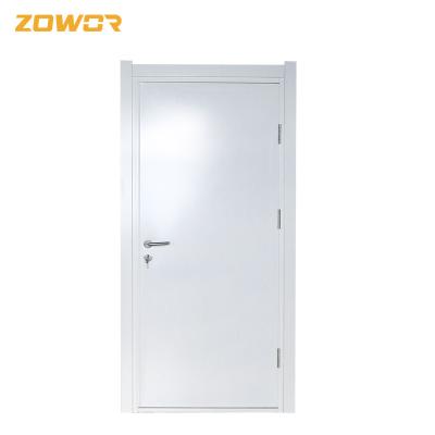 Cina Modello di vampata del rivestimento della polvere delle porte valutato fuoco spesso beige di colore 45mm in vendita