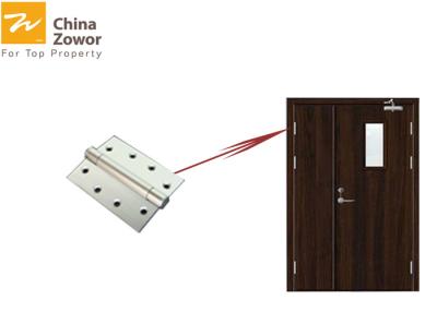 China Beëindigt de staal Geïsoleerde Branddeur met Visiecomité de Houten Korrel van /Walnut Aangepaste Kleur Te koop