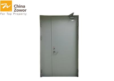 Cina BS476 ha approvato l'acciaio ha isolato una dimensione su misura porte valutata fuoco di 1 ora in vendita