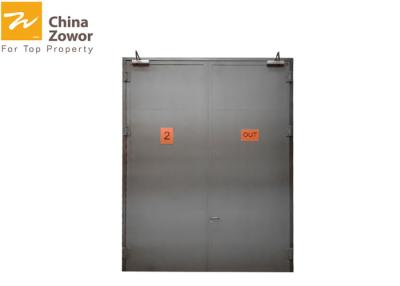 Cina 55 millimetri di fuoco isolato l'acciaio spesso hanno valutato la porta per stanza elettrica, scelta di colore disponibile in vendita