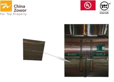 China 1.5 uren 55 mm-Deuren van het Roestvrij staalbrand Geschatte Glas voor het Ziekenhuis Openingskracht 66 N Te koop