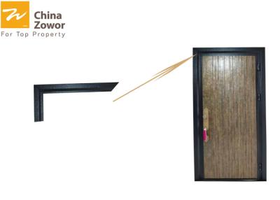 Cina Alluminio della colata. Porta di entrata stimata del singolo fuoco della foglia per gli edifici residenziali di qualità superiore in vendita