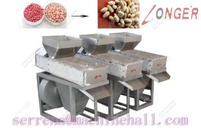 China 200 kg/h Roasted Peanut Peeling Machine | Dry Peanuts Peeler High Peeling Rate for sale