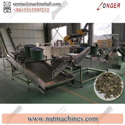 China Continuous Type Sunflower Seed Roaster Machine / Melon Seed Drying Machine Automatic for sale