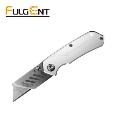 China Rust Proof Retractable Folding Knife 19mm Heavy Duty Utility Knives for sale