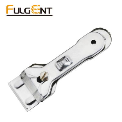 China Stainless Iron Heavy Duty Paint Scraper 21mm Blade For Construction Scraping for sale