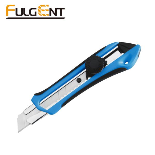 Quality 18mm Heavy Duty Snap Off Blade Utility Knife 7 Break Blades Snap Knives for sale