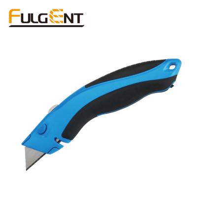 China Multifunction 19mm Retractable Utility Knife 3 Spare Blades Work Knife for sale