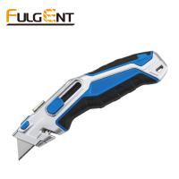 Quality 19mm Blade Lockback Utility Knives Customize Retractable Blade Box Cutter Heavy for sale