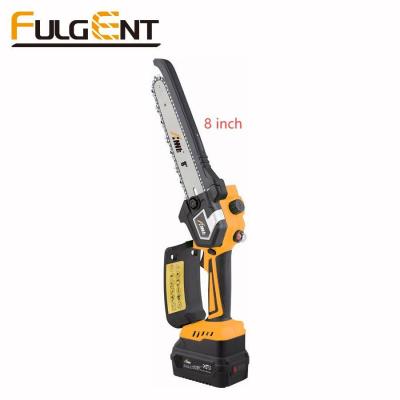 China 300W 8 Inch Electric Chainsaw Rechargeable Pole Saw 20V For 200mm Diameter Wood for sale