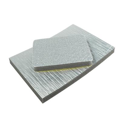 China CYGTEFA OEM reflective foam insulation closed cell aluminum foil facing roll pe foam thermal insulation for sale