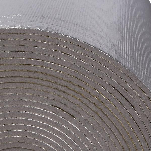 Quality Self Adhesive Construction Heat Insulation Foam With Aluminium Foil One Side for sale