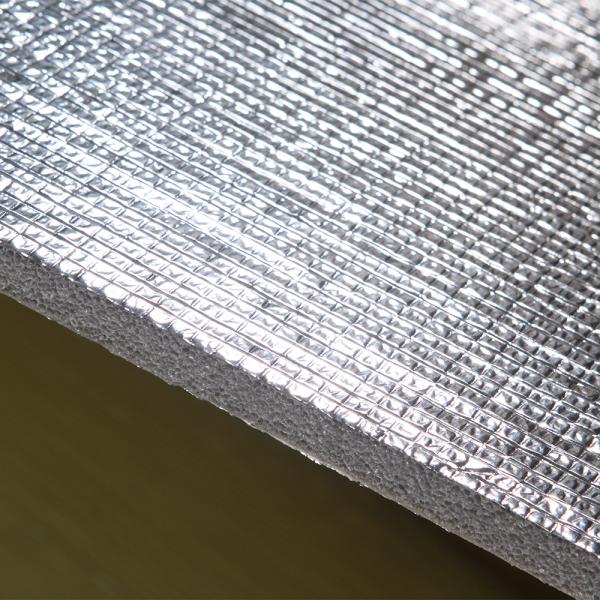 Quality Self Adhesive Construction Heat Insulation Foam With Aluminium Foil One Side for sale