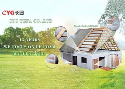 Wall / Floor Waterproof Construction Heat Insulation Foam 0.035W/MO Thermal Conductivity