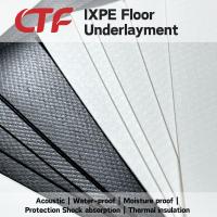 Quality Sound Absorbing Moisture Resistant IXPE Floor Underlay Cushion Pad Fit PVC SPC for sale