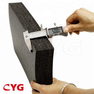 China Closed Cell Construction Heat Insulation Foam Polyethylene Black Insulation Sheet for sale