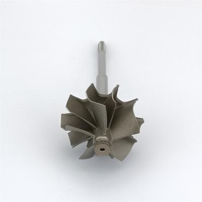 중국 TD05H 5+5 블레이드 업그레이드 터보 터보 충전기 터빈 휠 샤프트 49178-30230 판매용