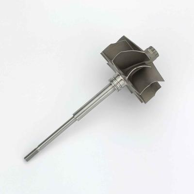 中国 MS-TECH ターボ GTP38R アップグレード タービンホイールシャフト Ind 76.5mm Exd 69.8mm 刃 9 販売のため