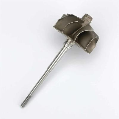 중국 MS-TECH 터보 G35 업그레이드 터빈 휠 샤프트 879618-2 880696-5001S, 880696-5002S를 위해 Ind 68mm Exd62.32mm 블레이드 5+5 판매용