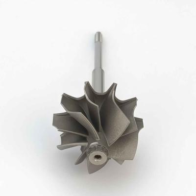 Cina MS-TECH Turbo TD04L Turbine Wheel Shaft Ind 47.2mm Exd41.2mm Lame 5+5 in vendita