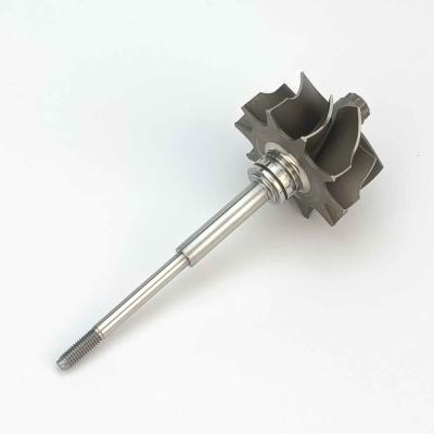 Cina MS-TECH Turbo TD04L Turbine Wheel Shaft Ind 47.2mm Exd41.2mm Lame 5+5 in vendita