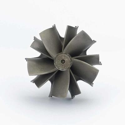 China MS-TECH Turbo GT30R eixo de roda da turbina reversa Ind 60mm Exd 55mm lâminas 5+5 à venda