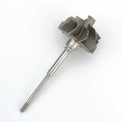 中国 MS-TECH RHF5 トルビンホイールシャフト イン 53mm Exd 48mm ブレイド5+5 トルボアップグレード 販売のため