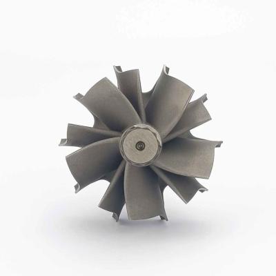 Cina MS-TECH TD06SL2 Arco della ruota della turbina Ind 61.5mm Exd 54mm Lame5+5 per gli aggiornamenti del turbo in vendita