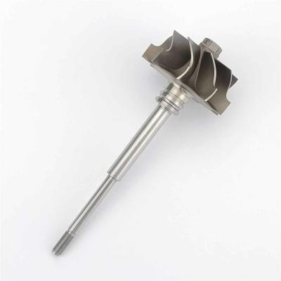 중국 MS-TECH 터보 CT12A 업그레이드 터빈 휠 샤프트 Ind 51.7mm Exd42mm 블레이드 9 판매용