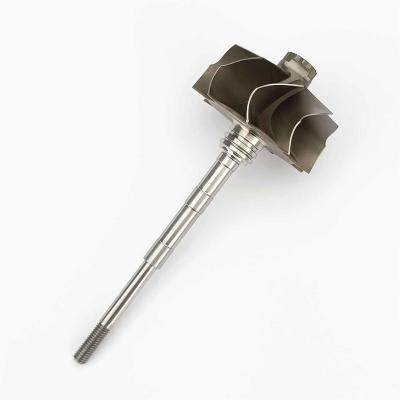 中国 MS-TECH トルボ GT29R 9B タービンホイールシャフト イン 56.5mm エクスト 51.8mm ブレード 9 販売のため