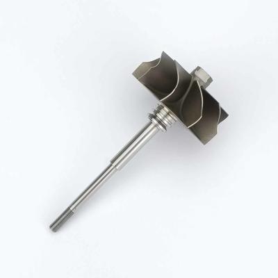 中国 MS-TECH トルボ TD06H タービンホイールシャフト イン 67.2mm エクスト 58.8mm ブレード 9 販売のため