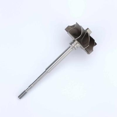 Cina MS-TECH Turbo K26/K27 Turbina Arco della ruota Ind 64,4 mm Exd 54,55 mm Lame 9 lunghezza 145,5 mm in vendita