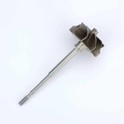 Cina MS-TECH Turbo K26/K27 Turbina Arco della ruota Ind 64,4 mm Exd 54,55 mm Lame 9 lunghezza 145,5 mm in vendita