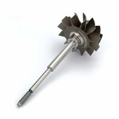 Cina MS-TECH Turbo HX40 Arco della ruota della turbina 3595245 Ind76mm Exd 67mm Lame12 in vendita