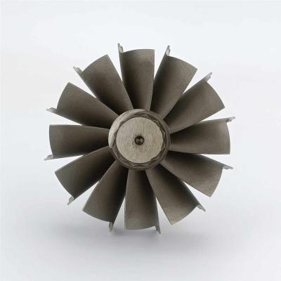 Cina MS-TECH Turbo HX40 Arco della ruota della turbina 3595245 Ind76mm Exd 67mm Lame12 in vendita