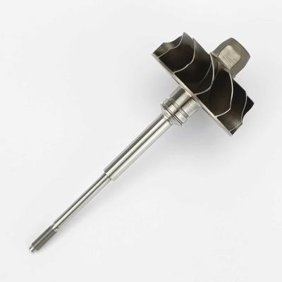 중국 MS-TECH 터보 K04 터빈 휠 샤프트 5304-120-5009 5304-120-5032 Ind50mm Exd44.5mm 블레이드12 판매용