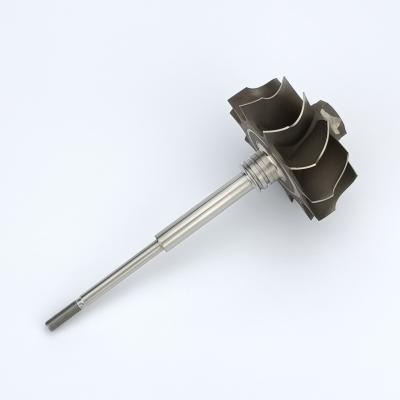 중국 MS-TECH 터보 T04B 터빈 휠 샤프트 466704-0203 Ind74.17mm Exd64.56mm 블레이드11 판매용