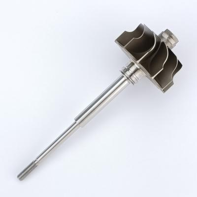 중국 MS-TECH 터보 TB03 절단 터빈 휠 샤프트 451311-0003 451311-0014 Ind59mm Exd48.7mm 블레이드11 판매용