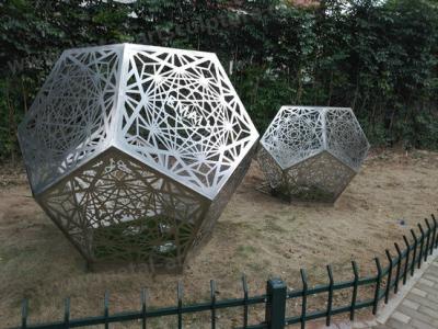 China Contemporary Metal Art Sculpture , Metal Garden Sculptures For Yard Decoration for sale