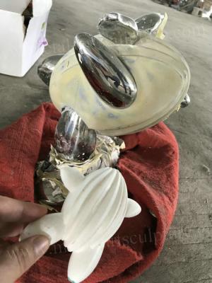 China Office Decor Famous Abstract Sculptures 2mm Thickness Contemporary Modern Art Sculpture for sale