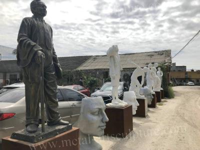 China OEM Outdoor Bronze Garden Statues Brass Ancient Sculptures China Style for sale