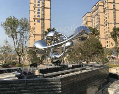 China Outdoor Famous Abstract Sculptures Modern Style For Square Decoration for sale