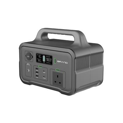 China BAK brand Li-ion battery fast charge 600W portable power station uk sockets 220v for sale