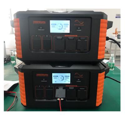 Cina Stazione di alimentazione portatile esterna da 4000 W, generatore solare per casa in vendita